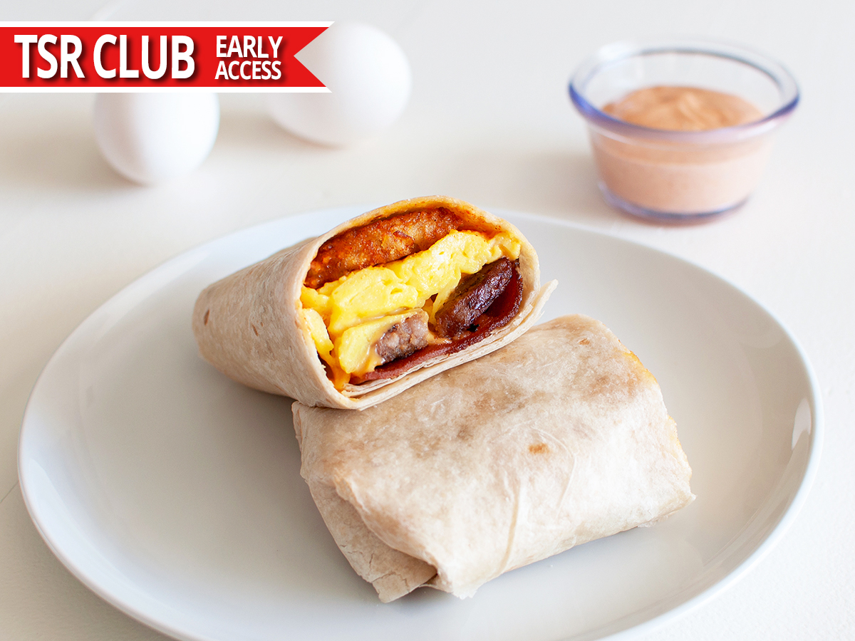 Burger King Egg-Normous Burrito Copycat Recipe | Spicy Sauce