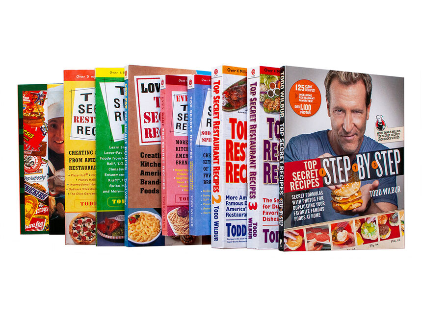 Top Secret Recipes | Books by Todd Wilbur - Top Secret Recipes Complete Set