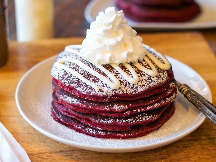IHOP Red Velvet Pancakes Copycat Recipe by Todd Wilbur